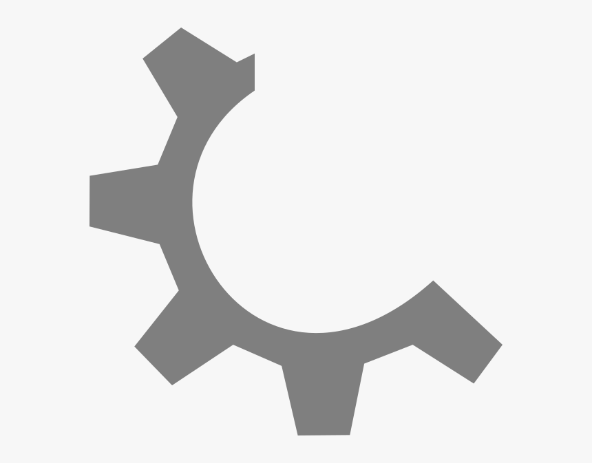 Half Gear Clipart, HD Png Download , Transparent Png Image - PNGitem