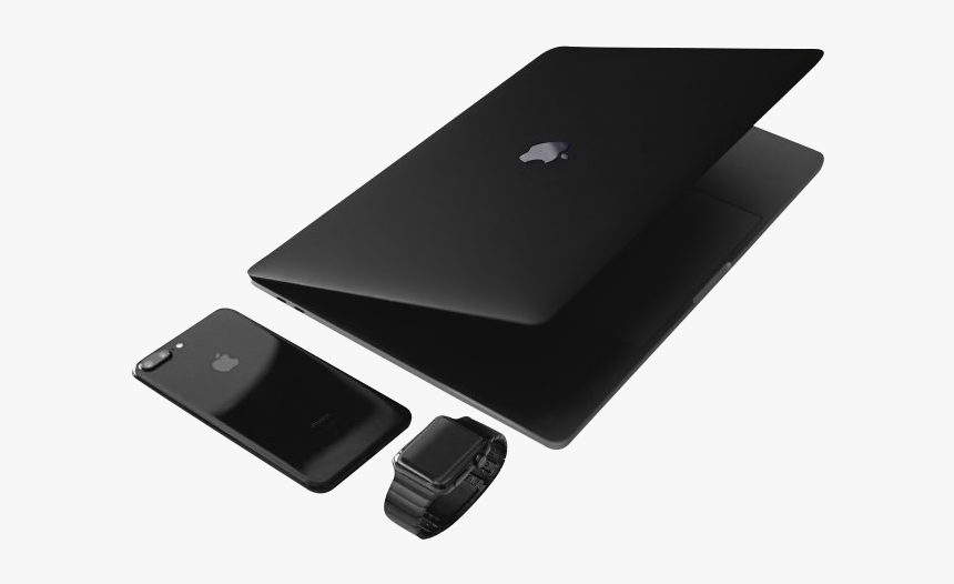 Black Color Apple Machines - Apple, HD Png Download , Transparent Png ...