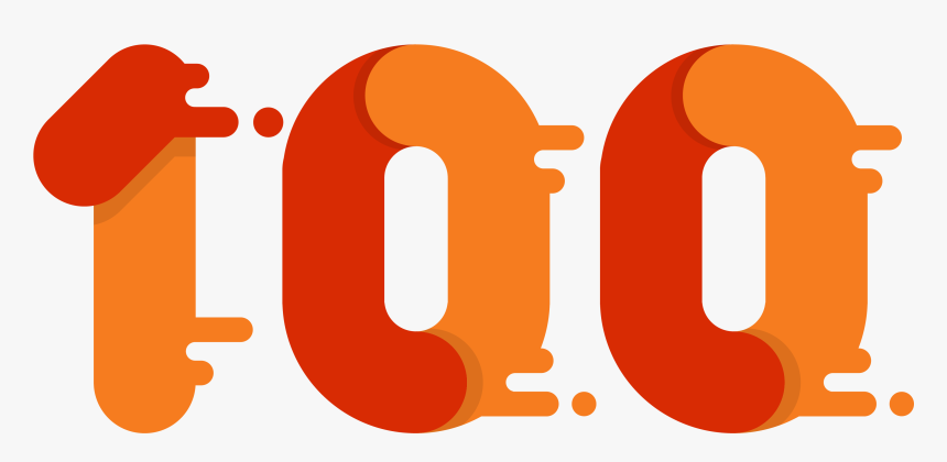 100 Number Png Free Commercial Use Image, Transparent Png , Transparent ...