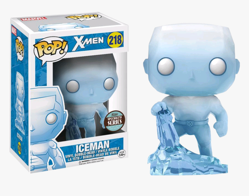 Ice Man Pop Vinyl Figure - Iceman X Men Funko Pop, HD Png Download ...