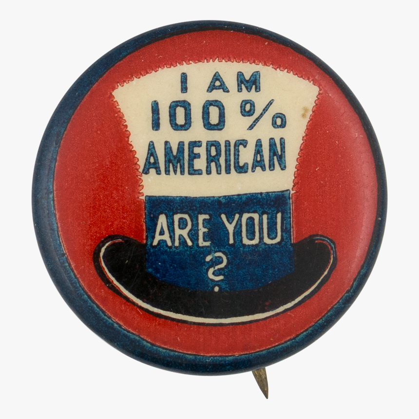 100 Percent American - Badge, HD Png Download , Transparent Png Image ...