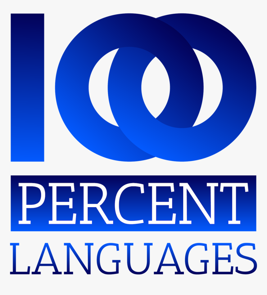 100 Percent Languages Logo No White Background Paul - Poster, HD Png ...