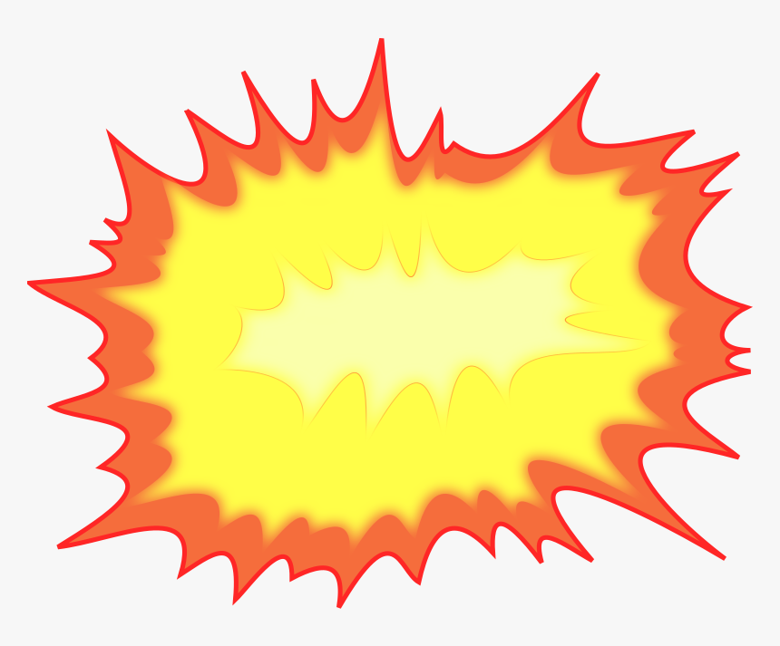 Explosion Clipart Cartoon Gun - Cartoon Explosion, HD Png Download ...