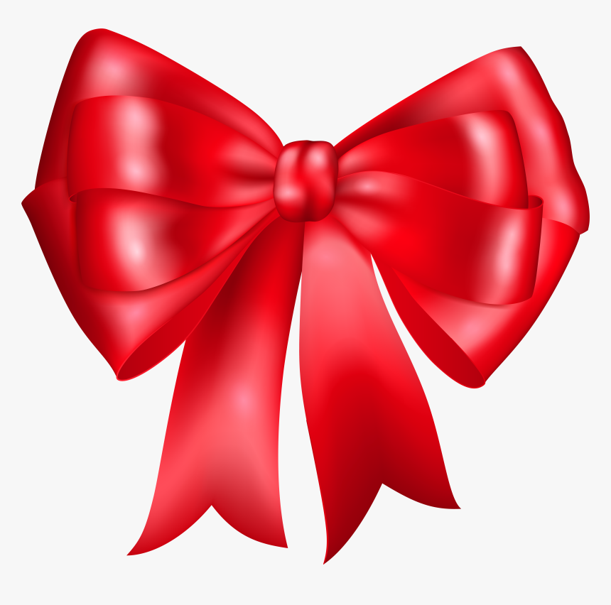 Christmas Bow Clipart Free Best On Transparent Png, Png Download ...