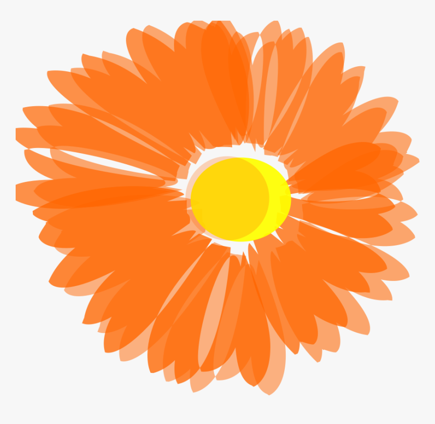 Happy Spring Break - Orange Flowers Clipart, HD Png Download ...