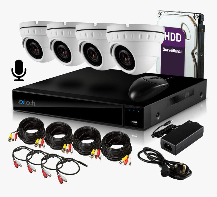 Main Product Photo - Cctv Kit Png, Transparent Png , Transparent Png ...