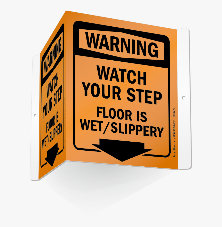 Transparent Slippery Clipart - Warning Sign, HD Png Download ...