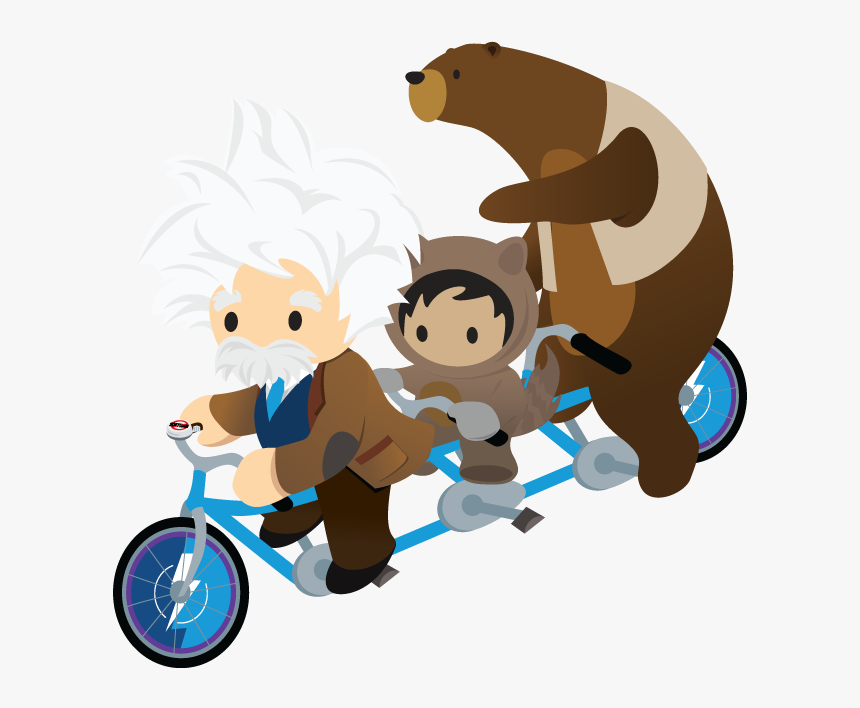 Einstein Clipart Graphic - Salesforce Transparent Cartoon, HD Png ...
