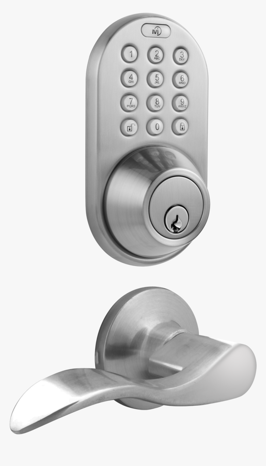Keyless Entry Deadbolt, HD Png Download , Transparent Png Image - PNGitem