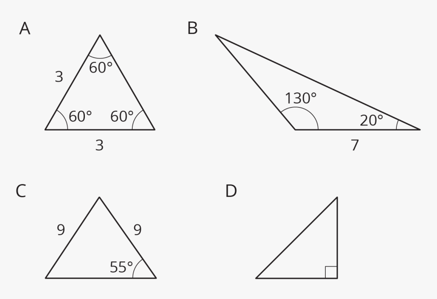 Transparent Impossible Triangle Png - One Doesn T Belong Triangles, Png ...