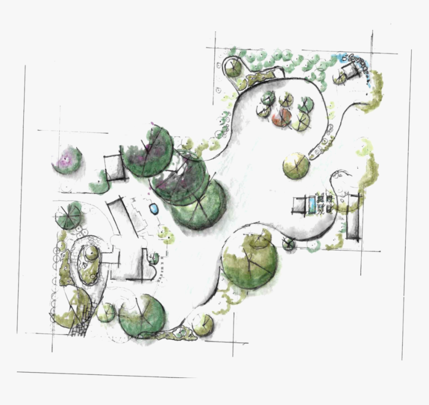 Interactive Tree Map - Plan, HD Png Download , Transparent Png Image ...