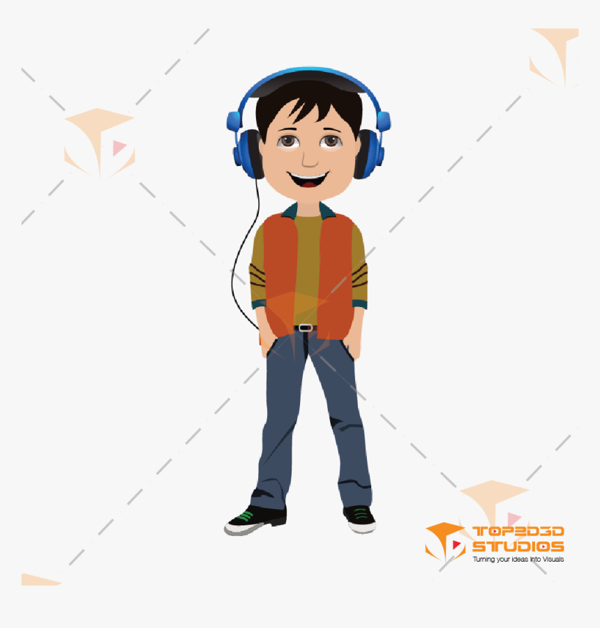 Cool Boy Character Design, HD Png Download , Transparent Png Image ...
