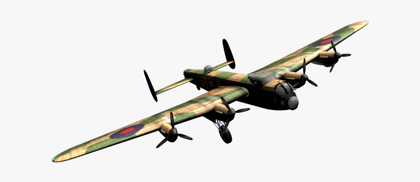 Lancaster - Front View - Avro Lancaster, HD Png Download , Transparent ...