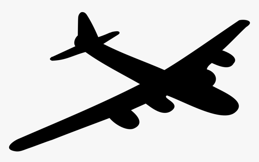 B-29 Bomber Airplane Shadow - Bomber Plane Clip Art, HD Png Download ...