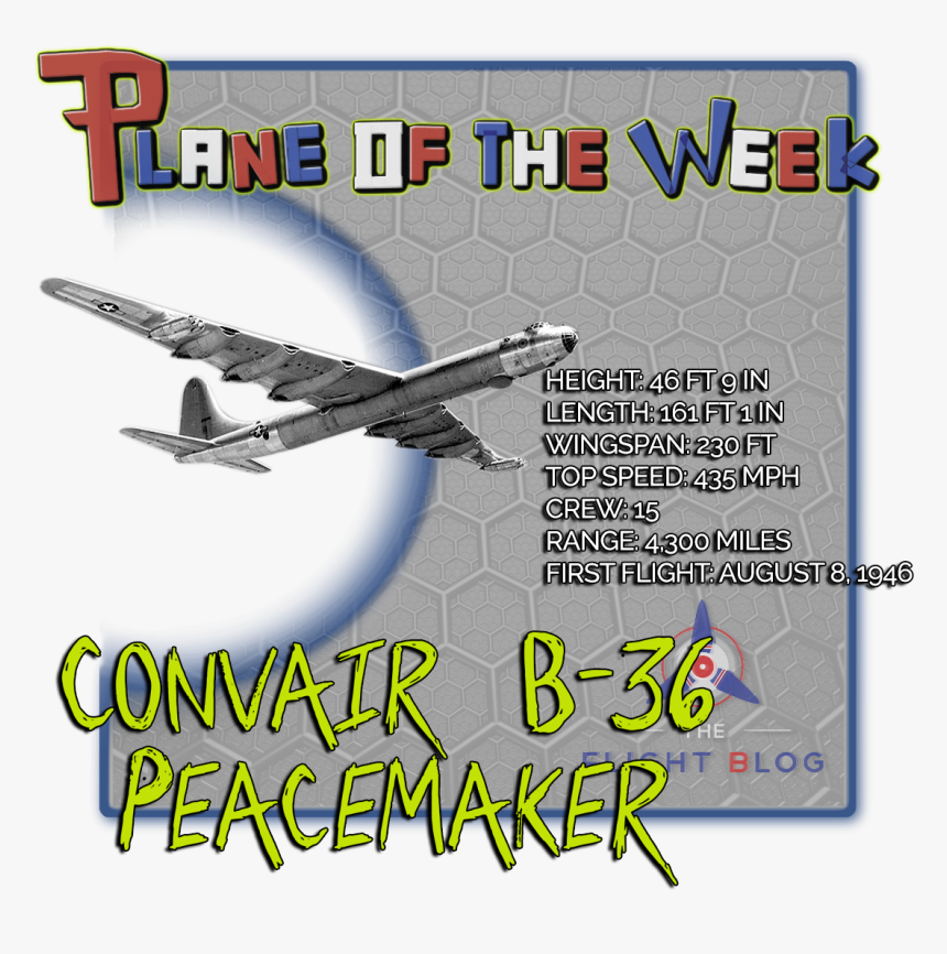 B 36 Peacemaker, HD Png Download , Transparent Png Image - PNGitem