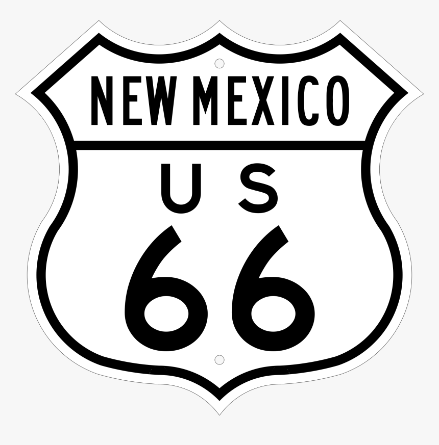 Open - U - S - Route 66 , Png Download - U.s. Route 66, Transparent Png ...