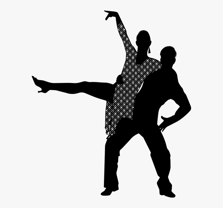 Ballroom Dancing Silhouette, HD Png Download , Transparent Png Image ...