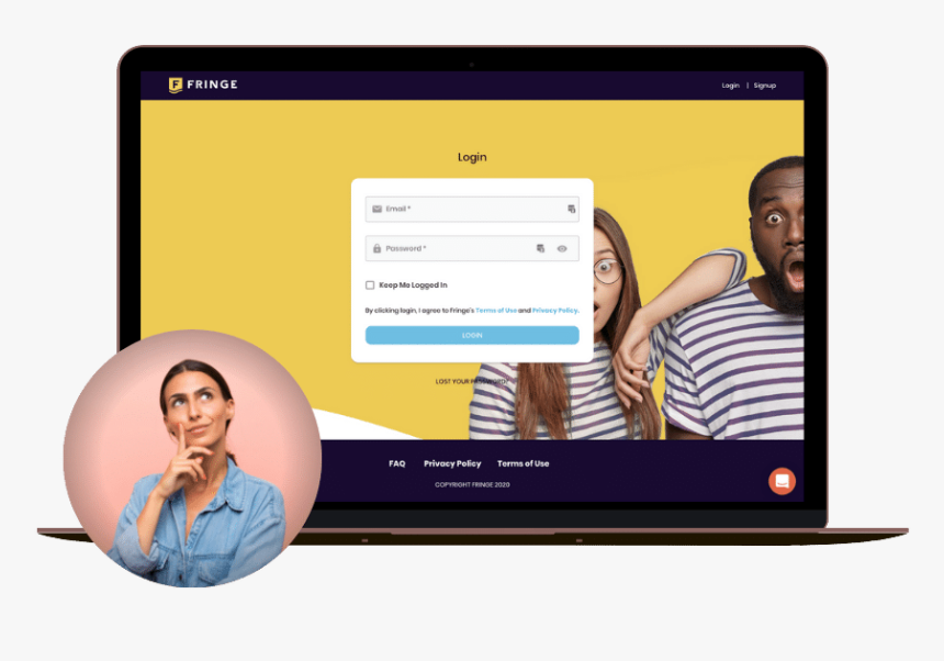Login Screen - Tablet Computer, HD Png Download , Transparent Png Image ...
