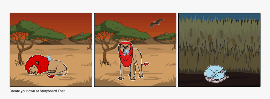 Leon Y El Raton Story Board, HD Png Download , Transparent Png Image ...