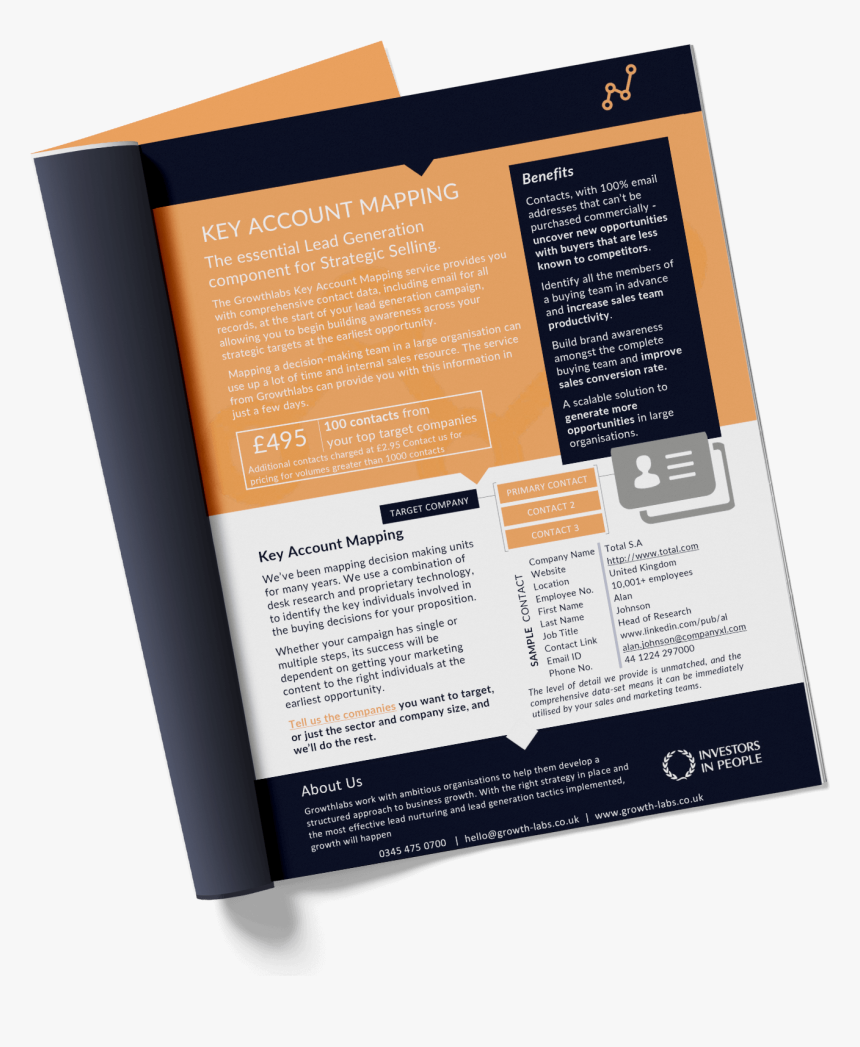 Key Account Mapping - Brochure, HD Png Download , Transparent Png Image ...