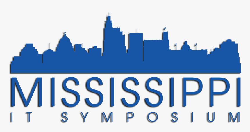 Jackson Mississippi Skyline Silhouette, HD Png Download , Transparent ...