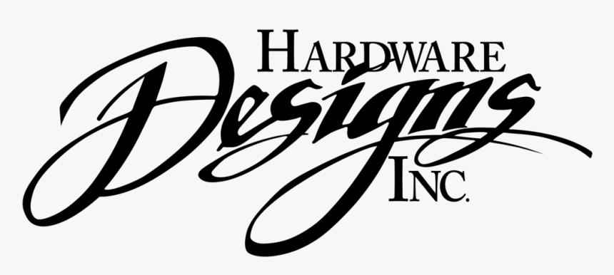 Hardwaredesign Logoblack - Calligraphy, HD Png Download , Transparent ...