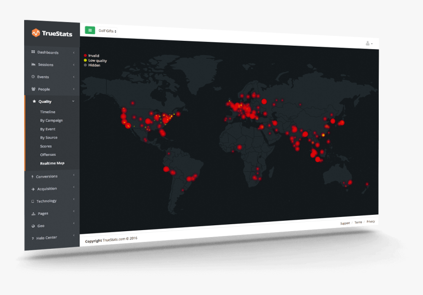 Realtime Map - Led-backlit Lcd Display, HD Png Download , Transparent ...