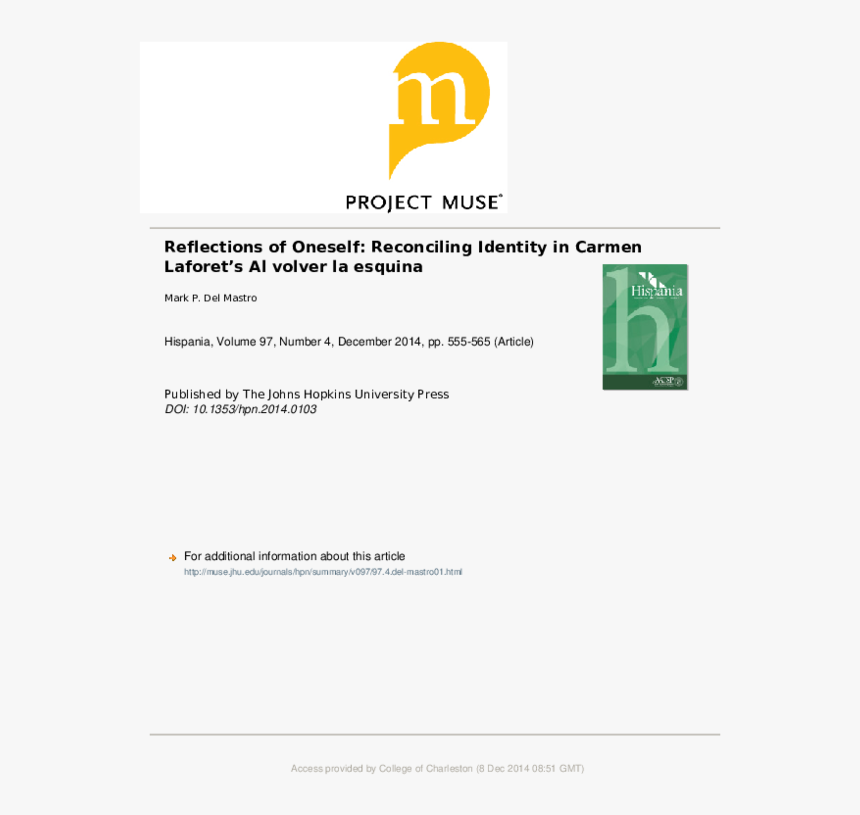 Project Muse, HD Png Download , Transparent Png Image - PNGitem