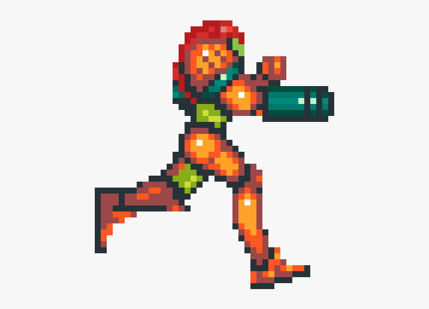 Super Metroid Sprites, HD Png Download , Transparent Png Image - PNGitem
