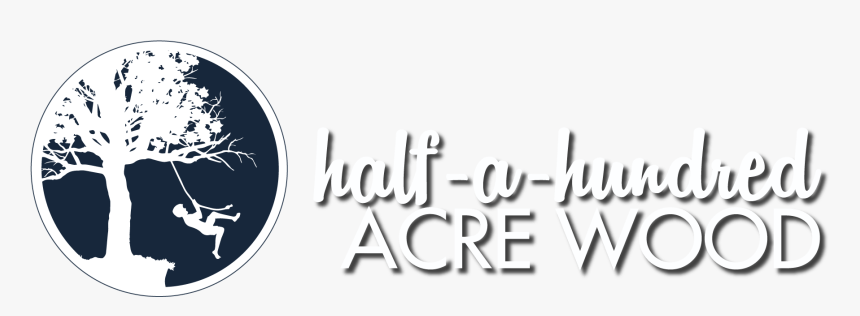 Half A Hundred Acre Wood - Calligraphy, HD Png Download , Transparent ...
