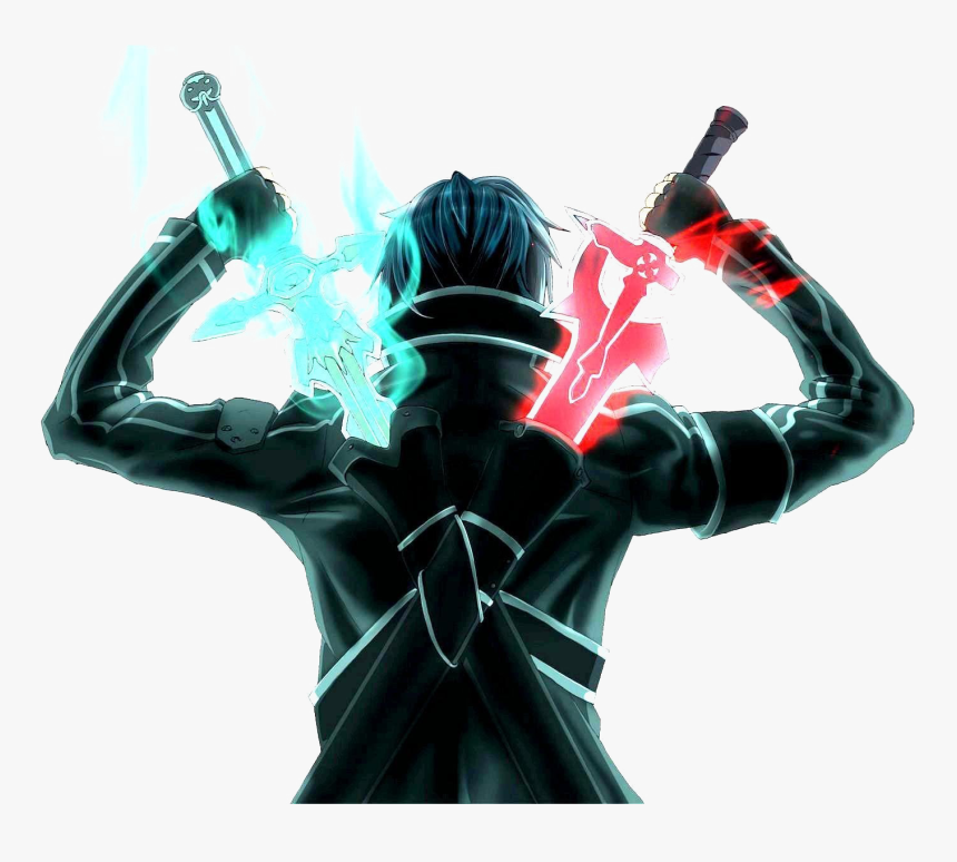 Sword Art Png Photos - 2 Swords On Back, Transparent Png , Transparent ...