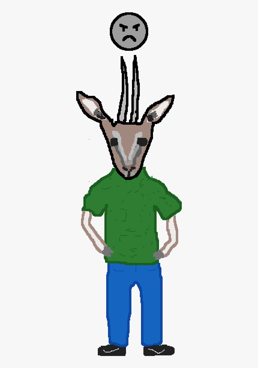 Mad Gazelle , Png Download - Illustration, Transparent Png ...