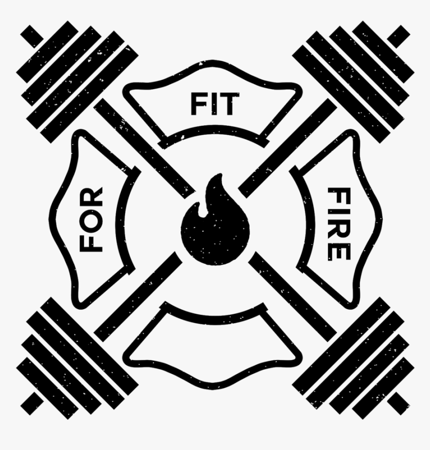 Fit For Fire Logo - Body Builder Women Svg, HD Png Download ...