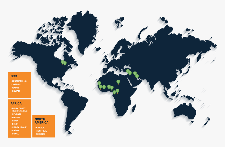 Vector Svg World Map, HD Png Download , Transparent Png Image - PNGitem