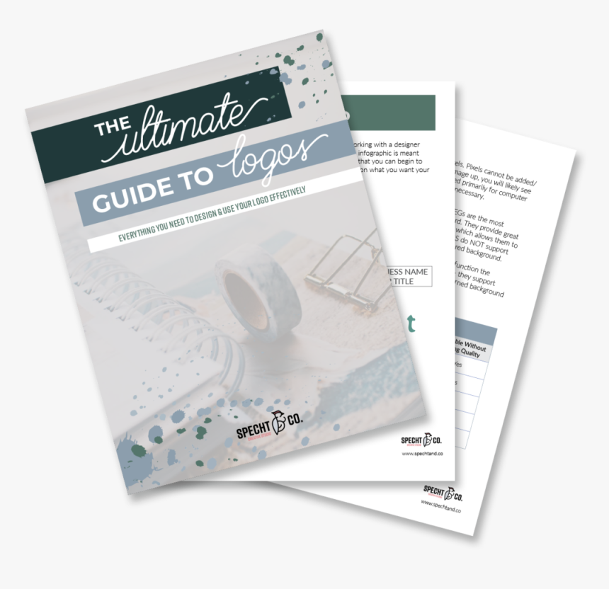 Ultimate Logo Guide Thumbnail - Brochure, HD Png Download , Transparent ...