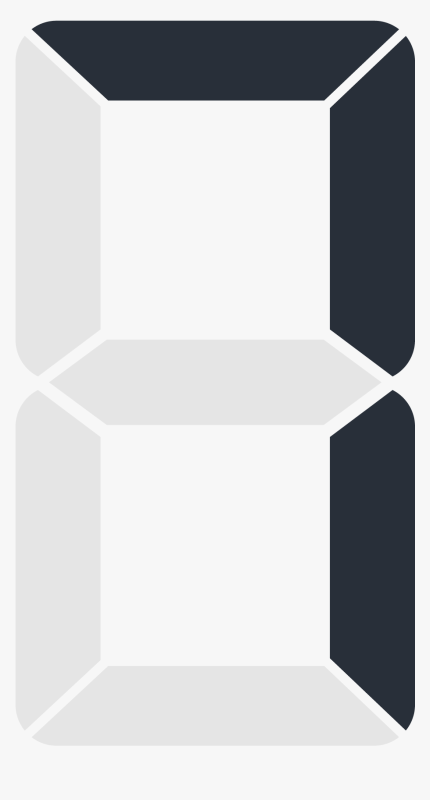 7 Number Png Royalty Free High Quality - Shelf, Transparent Png ...