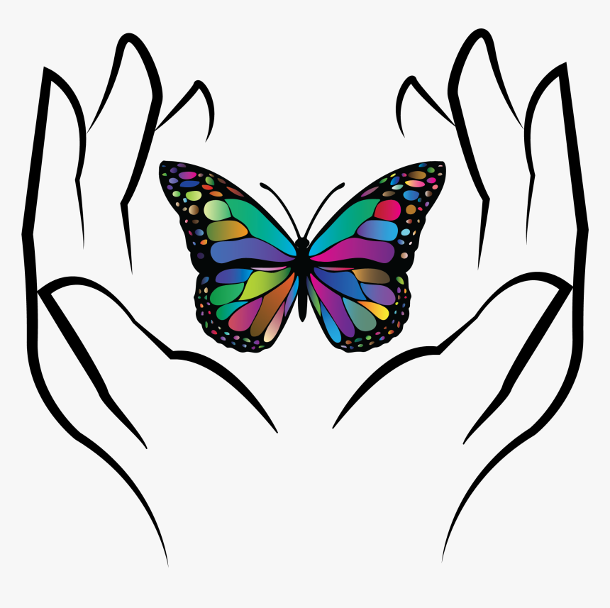 Reiki Kids And Crystals - Color Butterfly, HD Png Download ...
