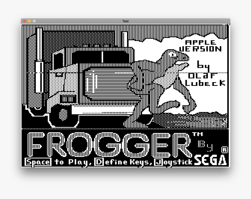 Frogger - Frogger Apple Ii, HD Png Download , Transparent Png Image ...