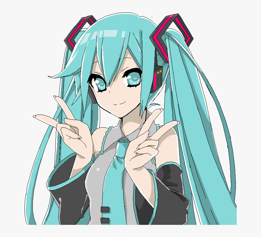 Dibujos De Hatsune Miku, HD Png Download , Transparent Png Image - PNGitem
