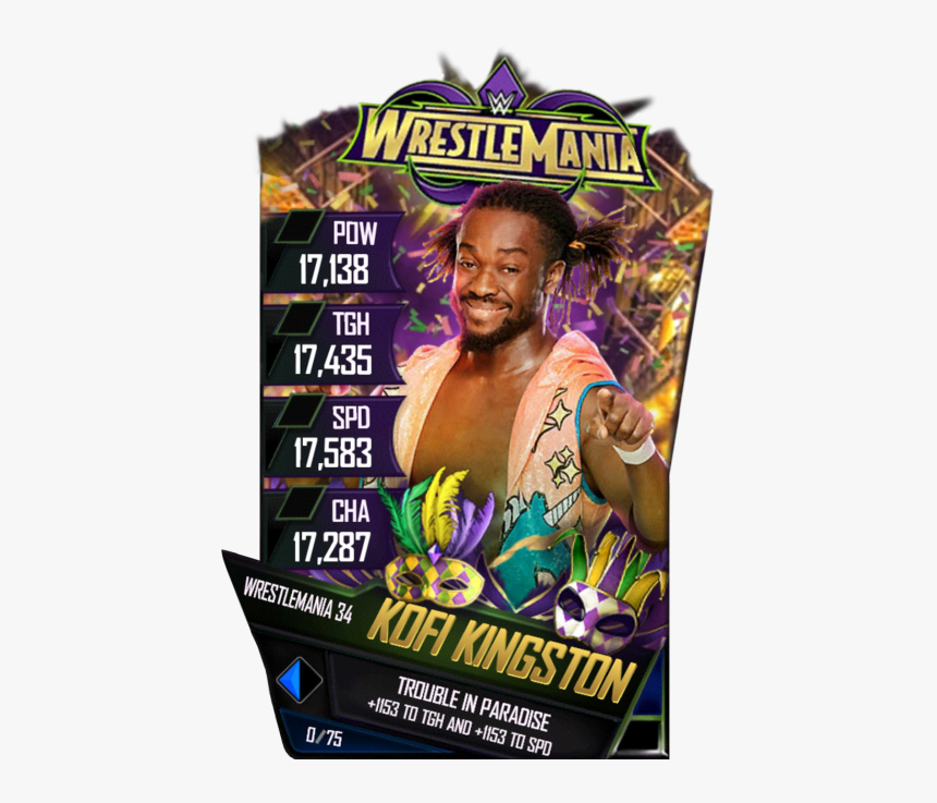 Wwe Supercard Wrestlemania 34, HD Png Download , Transparent Png Image ...