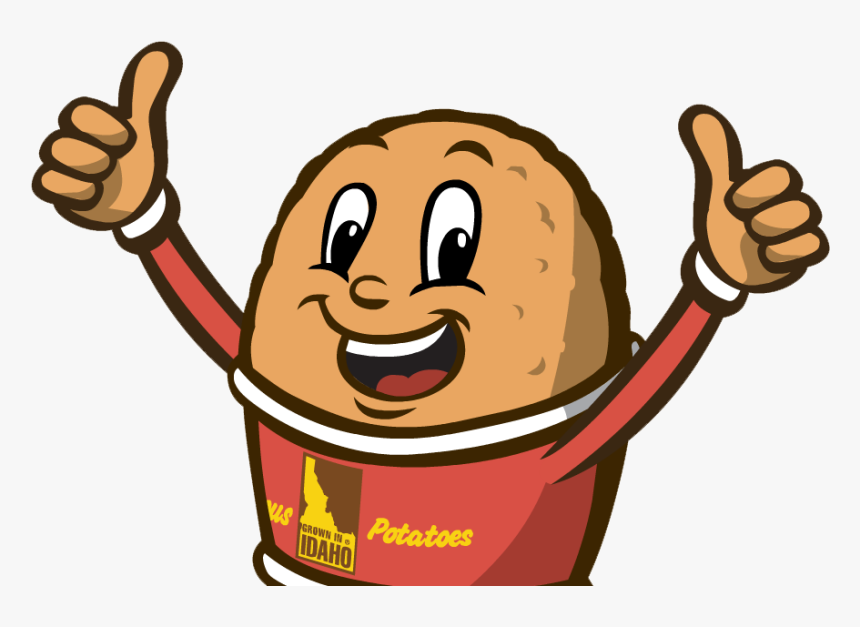 Spuddy Buddy With Two Thumbs Up - Famous Potatoes Spuddy Buddy Png ...