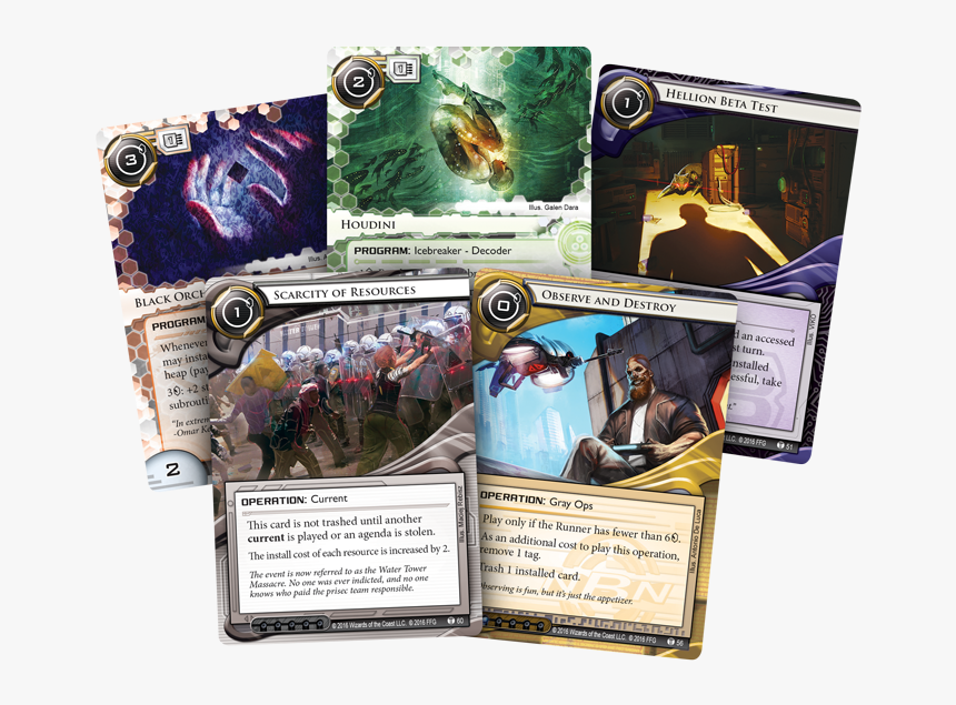 Android Netrunner Data Pack Escalation, HD Png Download , Transparent ...