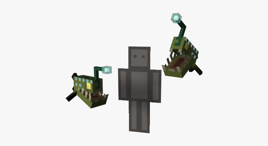 Quintessential Creatures Mod 4 - Minecraft Angler Fish Mod, HD Png ...