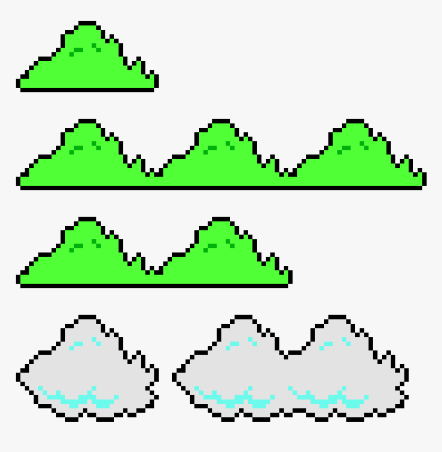 Hill Sprite Pixel Art, HD Png Download , Transparent Png Image - PNGitem