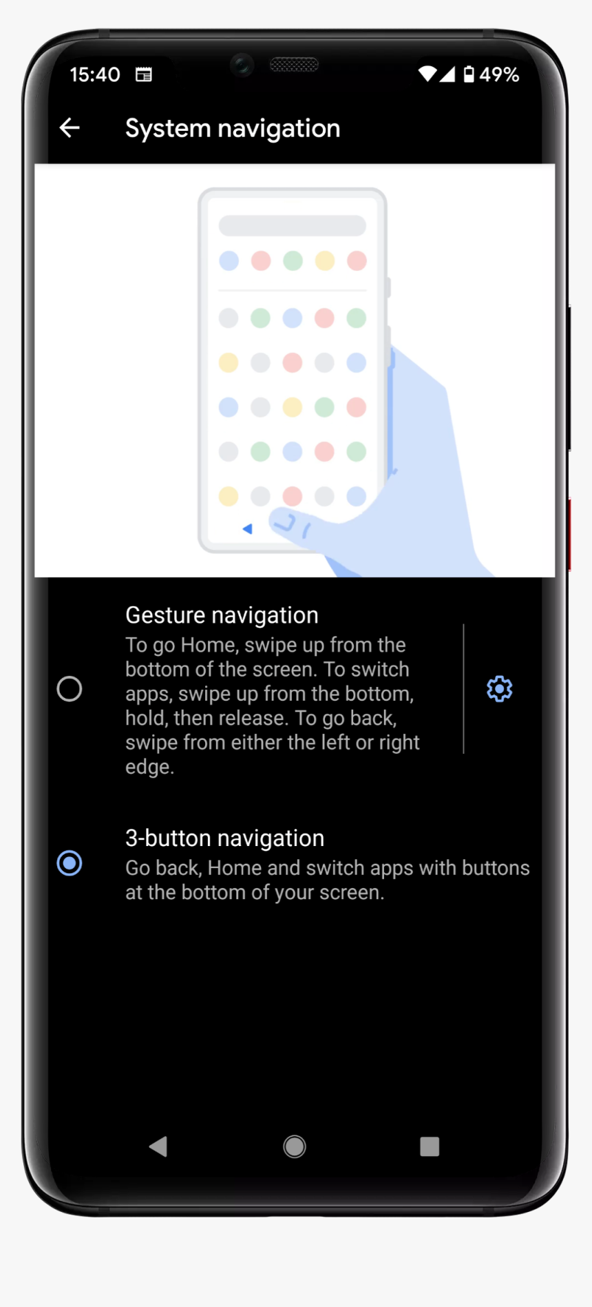 Pixel 4 Navigation Buttons, HD Png Download , Transparent Png Image ...