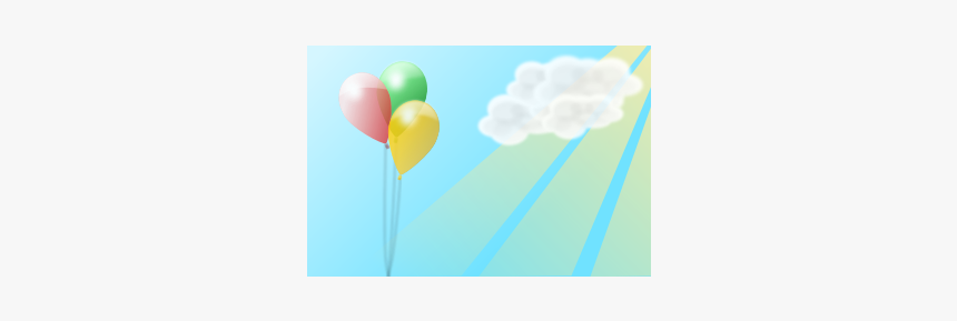 Three Colored Balloons - Display Device, HD Png Download , Transparent ...