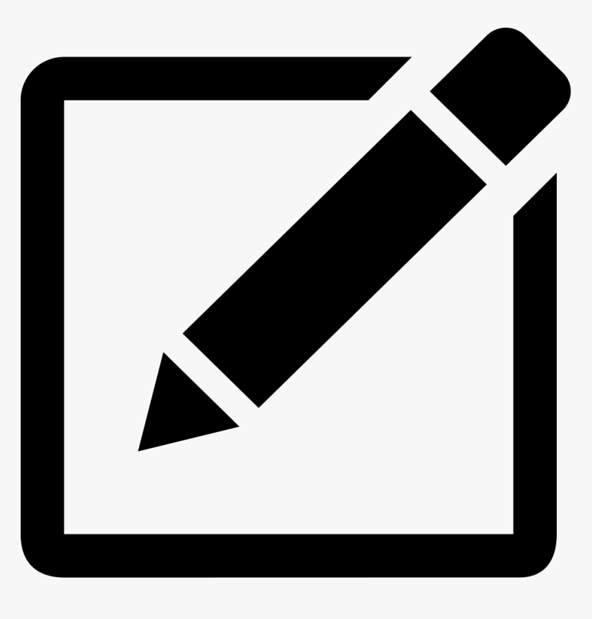 Display Page Posting Blue - Edit Icon Transparent Background, HD Png ...