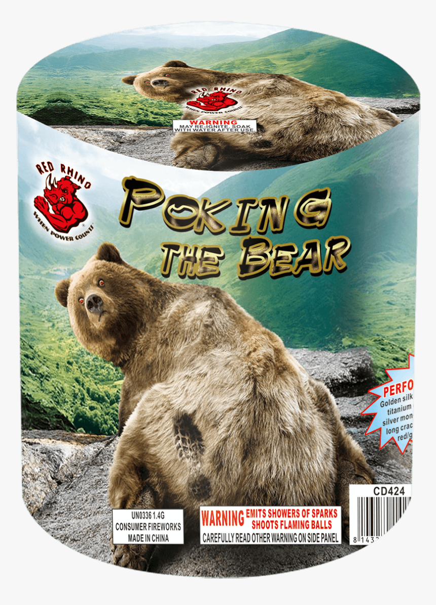 Bear Fireworks, HD Png Download , Transparent Png Image - PNGitem