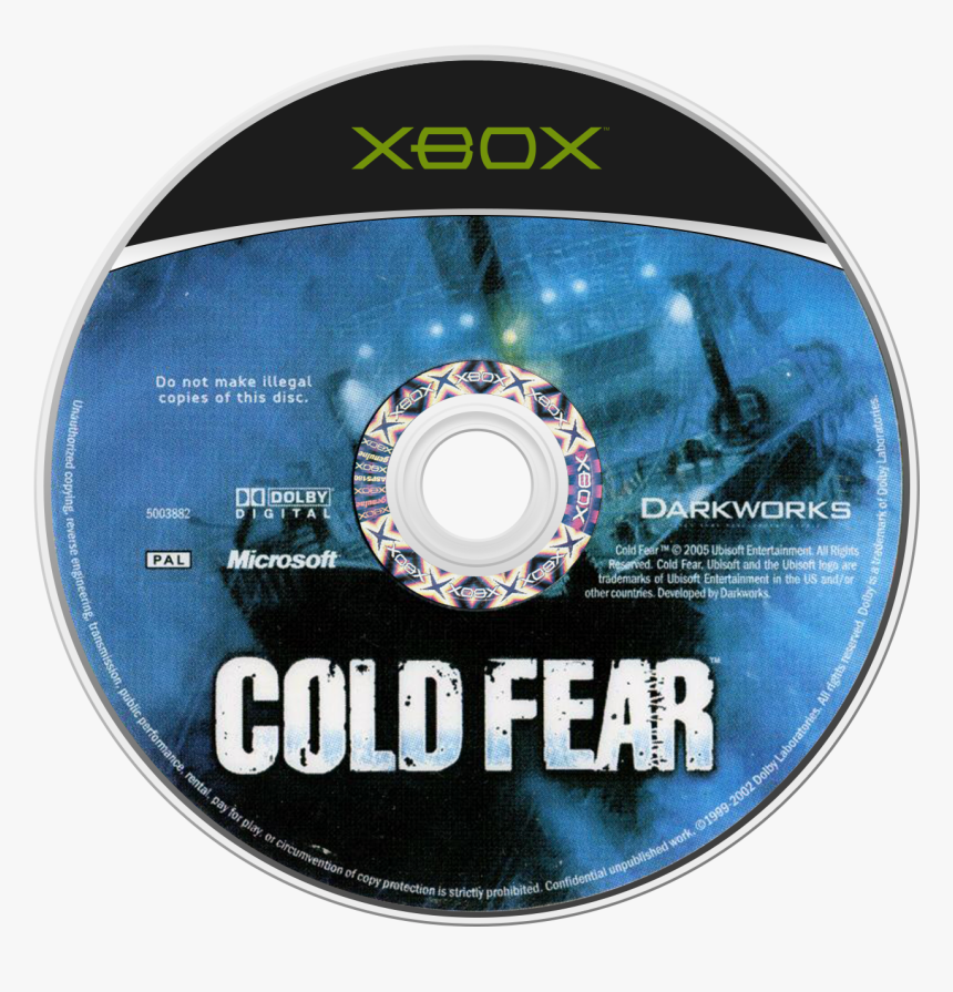 Xbox Cold Fear, HD Png Download , Transparent Png Image - PNGitem
