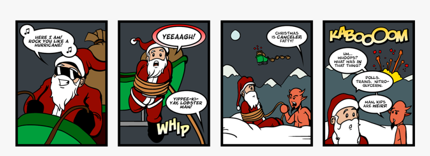 Transparent Evil Santa Png - Cartoon, Png Download , Transparent Png ...